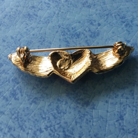Jewelry | Angel Heart With Wings Pin | Poshmark
